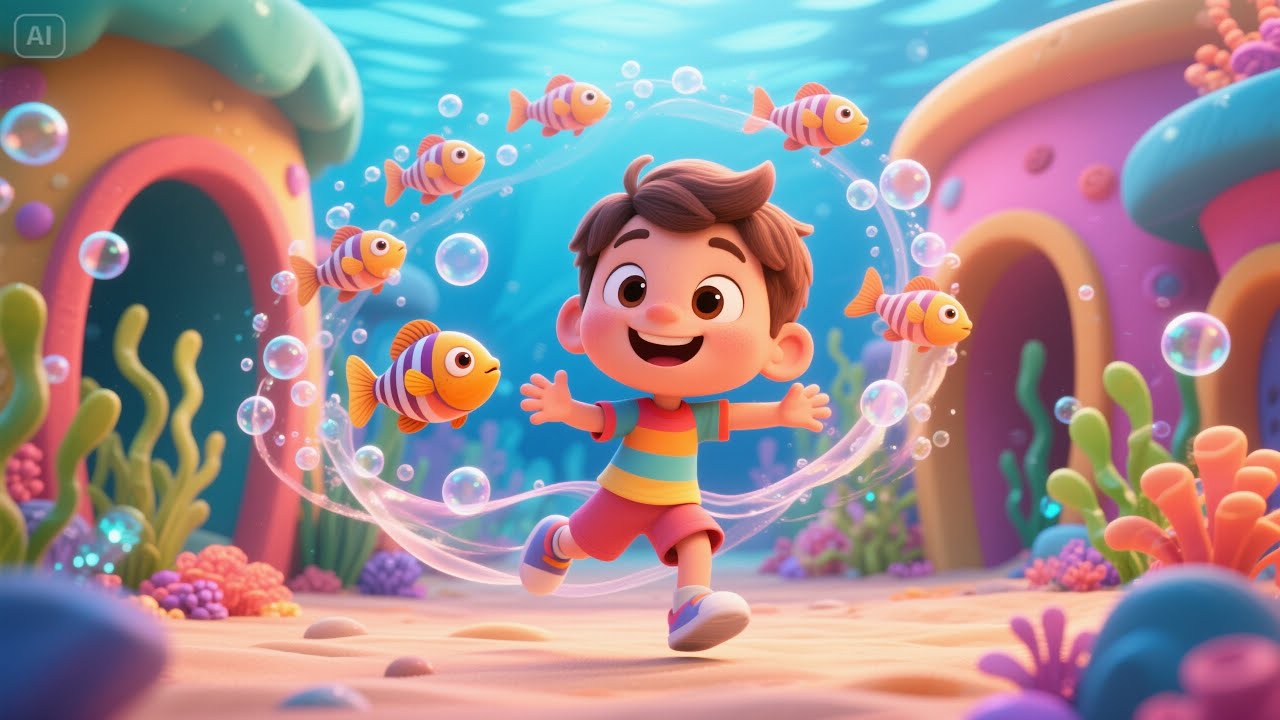 Sharky Party – Baby Shark Dance Time | Popular Nursery Rhyme ...