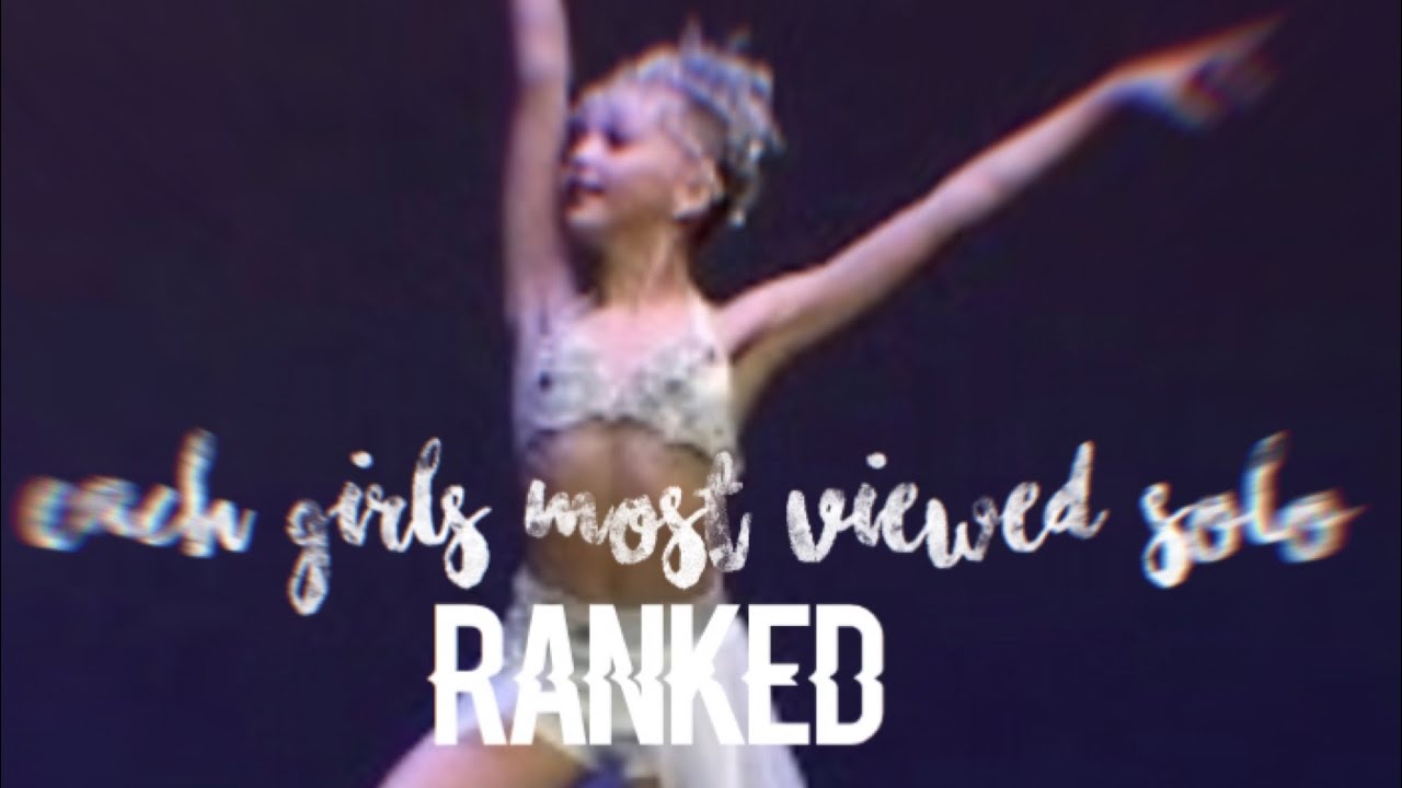 Each Girls Most Viewed Solo Ranked Youtube