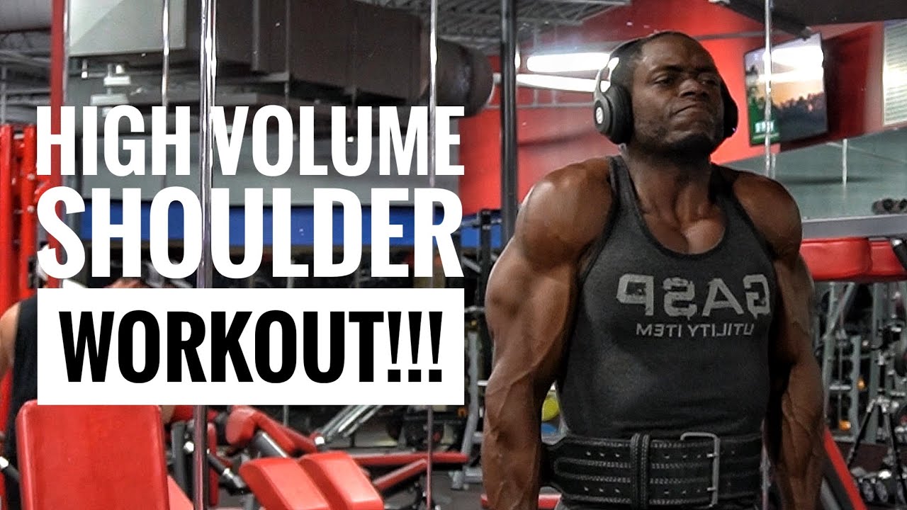 High Volume Shoulder Workout | MASSIVE PUMP - YouTube