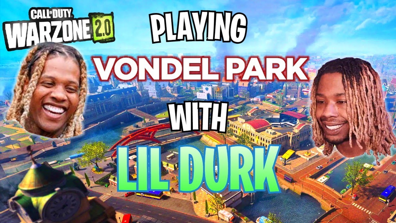 PLAYING THE NEW REBIRTH MAP "VONDEL" WITH LIL DURK 🤯 (Lil Durk plays ...