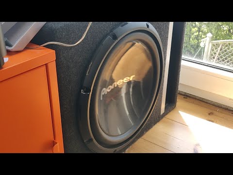 Pioneer subwoofer bass I love you.