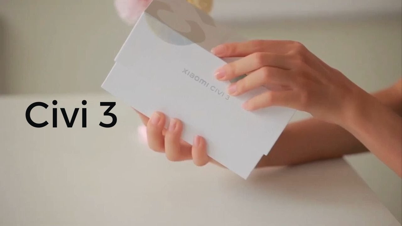 Xiaomi CIVI 3 Unboxing - YouTube