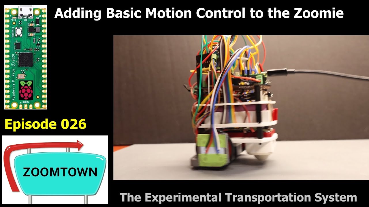 026 Basic Motion Control for Zoomie (Autonomous Robot) - YouTube