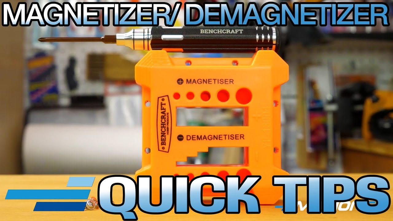 Magnetizer/Demagnetizer from Benchcraft | Quick Tip | Motion RC - YouTube