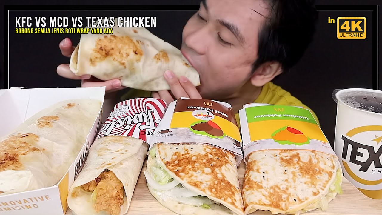 Ramadan je mesti MUNCUL menu ni! McD FOLDOVER, TEXADILLA, KFC TWISTER ...