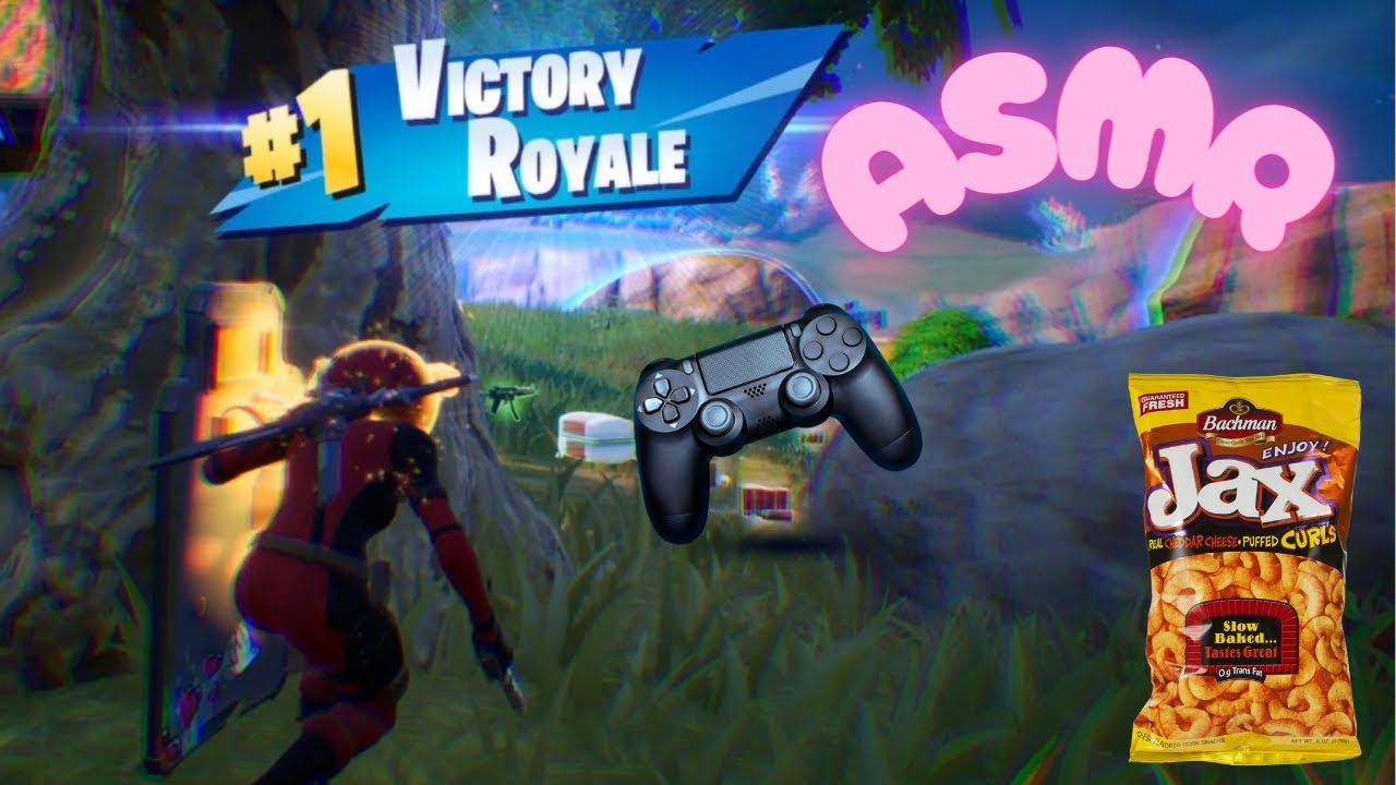 Fortnite ASMR Gameplay: Relaxing Gameplay Whispering, Controller Sounds ...