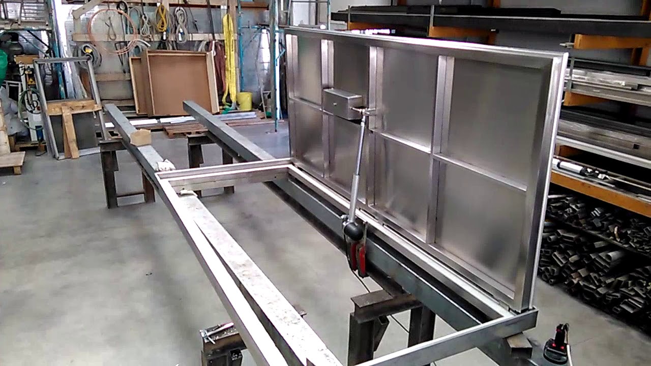 Botola Piscina apertura elettrica MODELLO FORTE DEI MARMI - YouTube