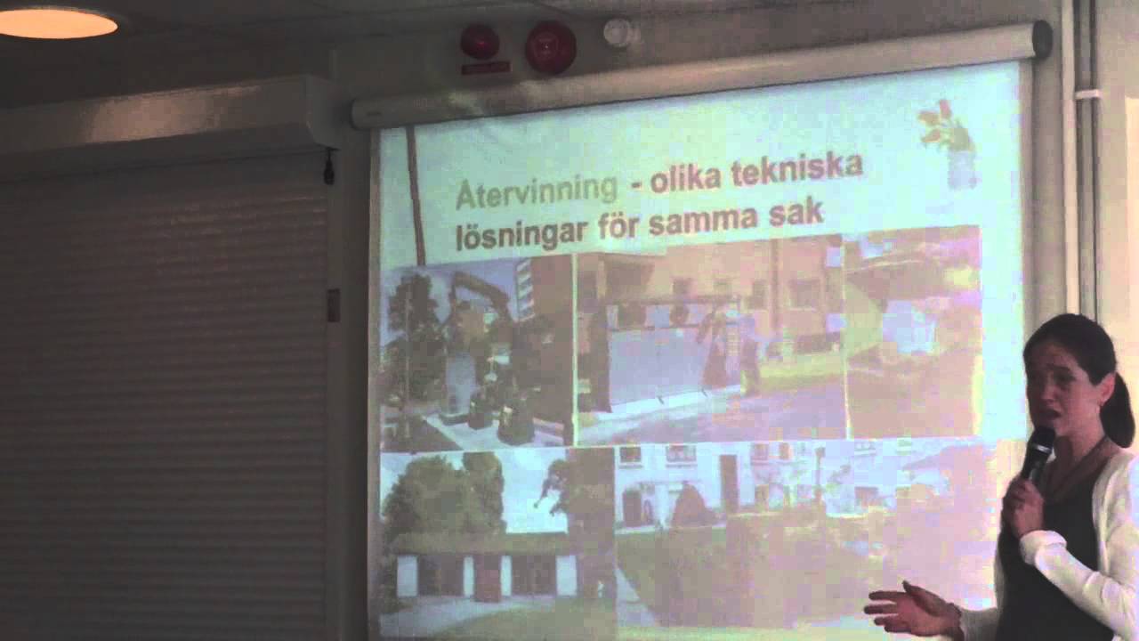 "Återanvändning och Återvinning" med Karin Lindblad Johansson - YouTube