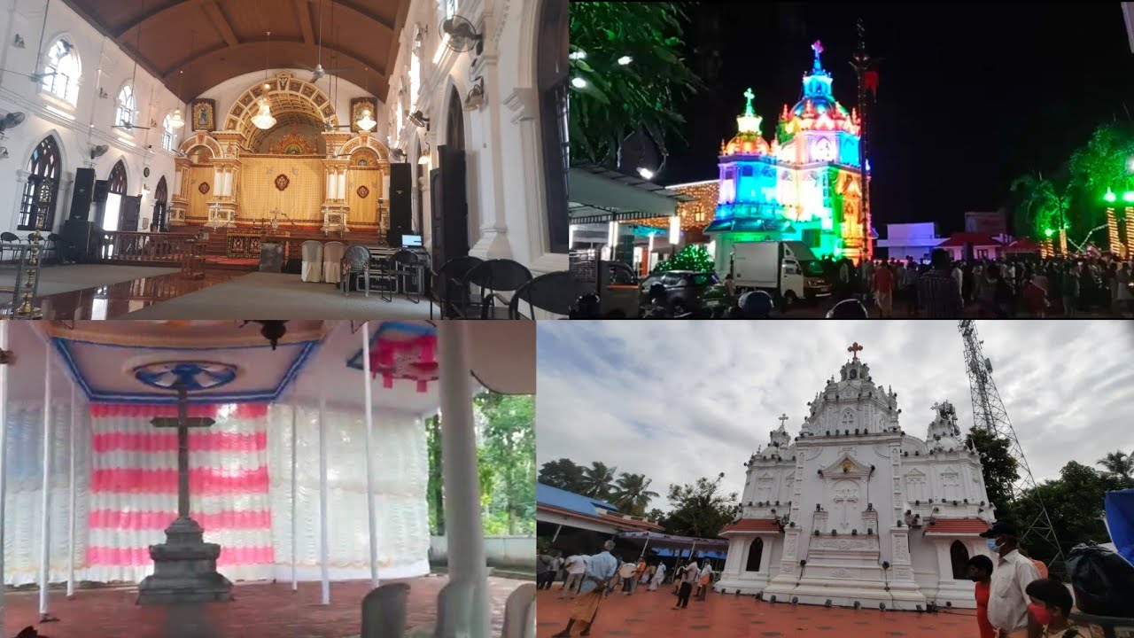St.Thomas Jacobite Syrian Church Chempu vaikom.പള്ളിയുടെ ഉൾവശം കാണാ ...