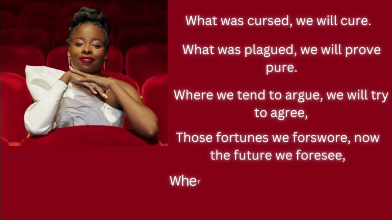 New Day's Lyric by Amanda Gorman - YouTube