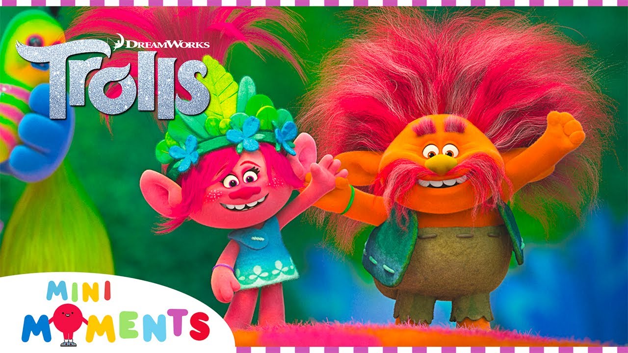 A Troll-Tastic Adventure 🌈 💙 💖 | Trolls | Movie Moments | Mini Moments ...