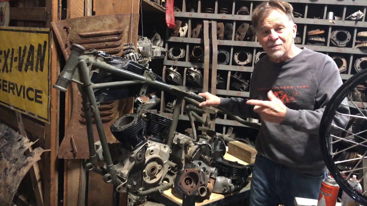 1941 Harley-Davidson Knucklehead Shaft-Drive Trikes OEM - YouTube