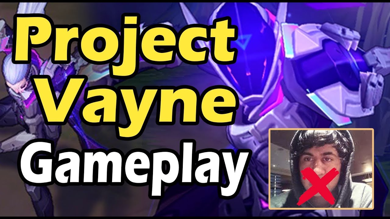 THE BEST LEGENDARY SKIN IN LEAGUE!! New Project Vayne Gameplay PATCH 7. ...