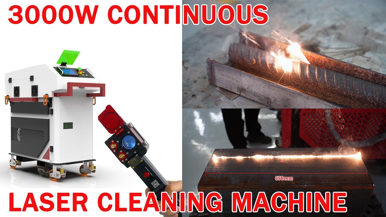 3000W Continuous Laser Rust Removal Machine: High-Efficiency Rust ...