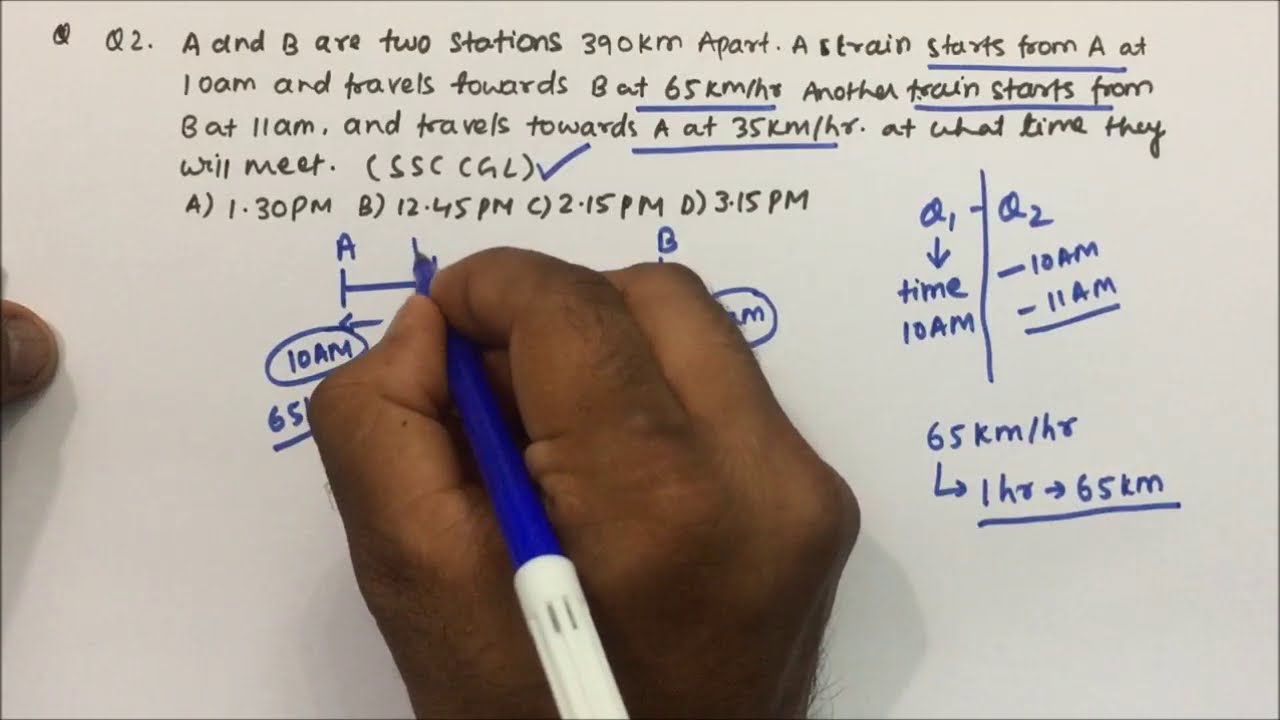time and distance problems solved| Aptitude | Part-02 | Pratik ...