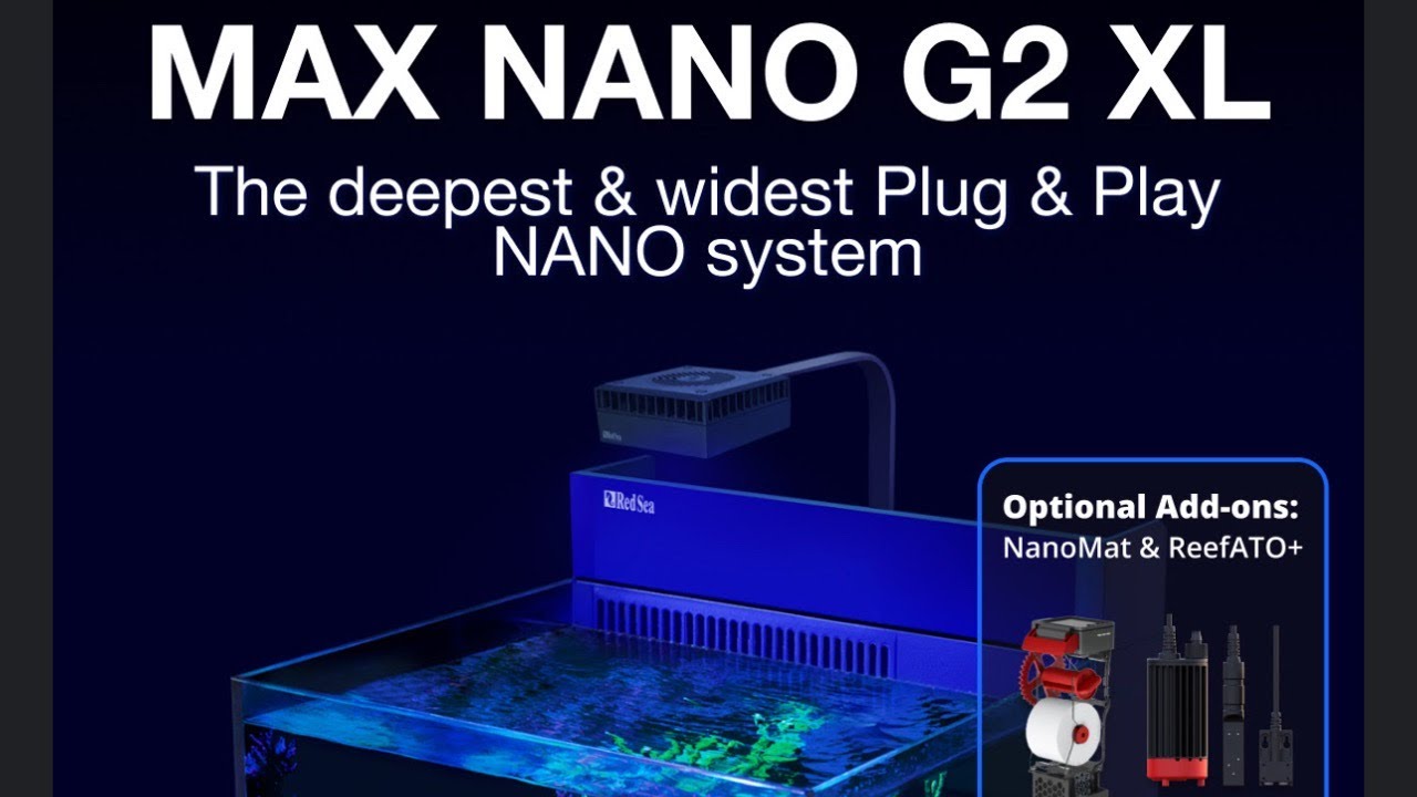 New XL Nano Tank From Red Sea | The Prestige Reef Dork Show Ep 33 - YouTube