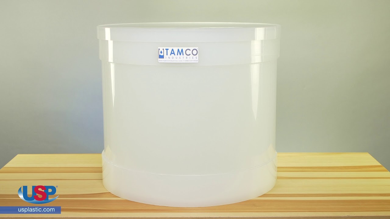 Tamco® Polypropylene High Temp Cylindrical Tanks | U.S. Plastic ...