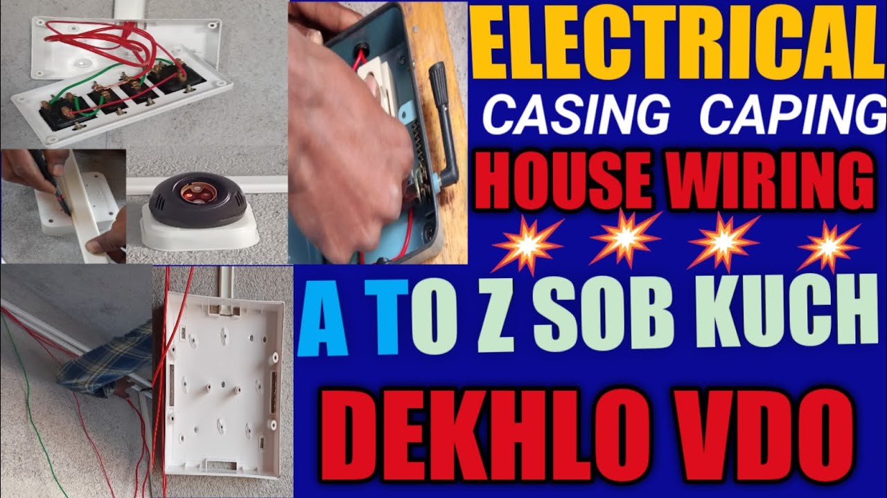 How to perfect casing capping wiring II casing bit wiring // update ...