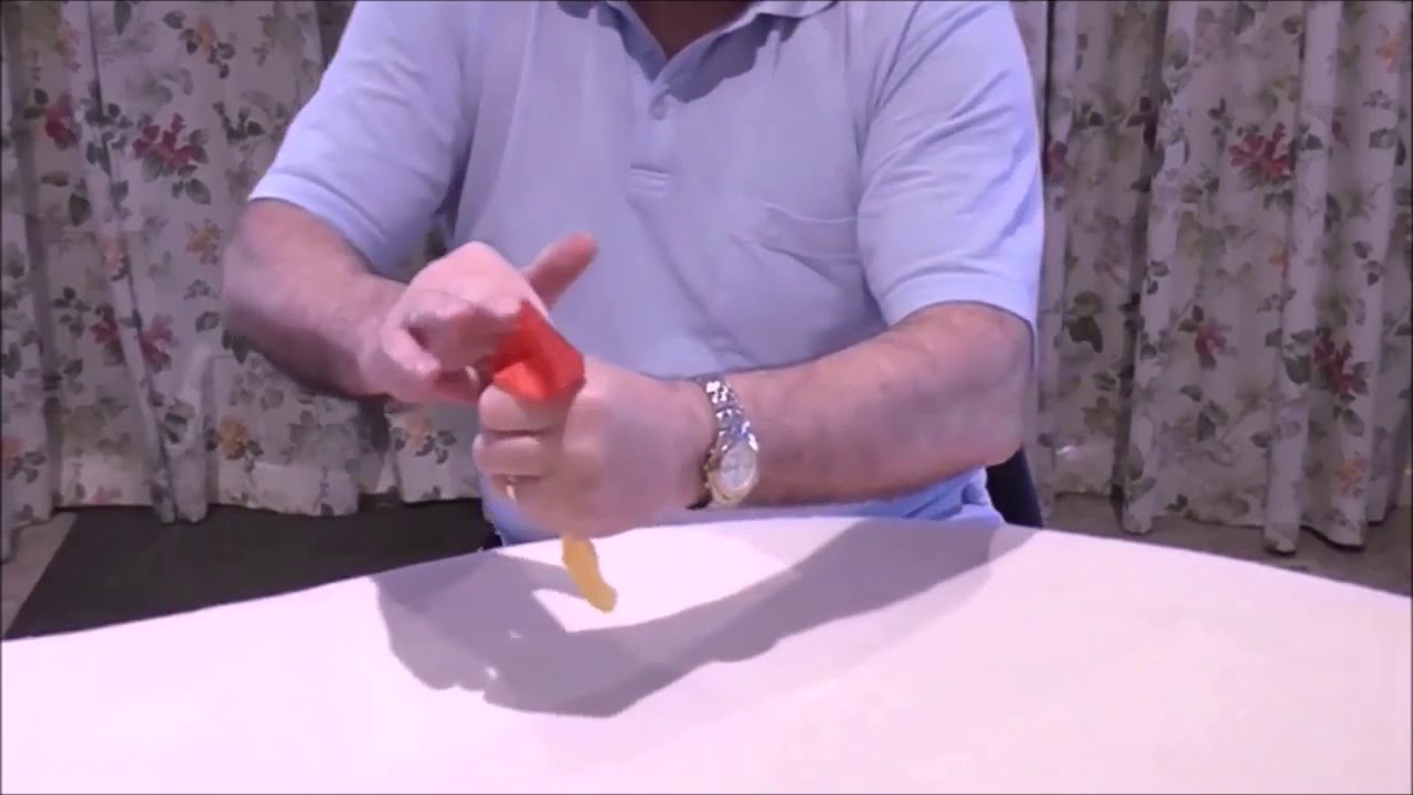 The Dye Tube - In Full View - A Scarf Changes Colour In The Magician's ...