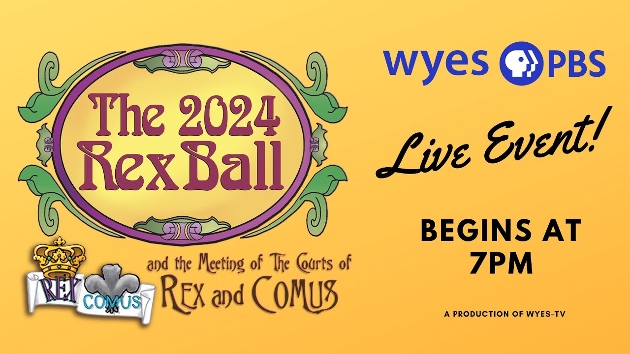 THE 2024 REX BALL AND THE MEETING OF THE COURTS OF REX AND COMUS - YouTube