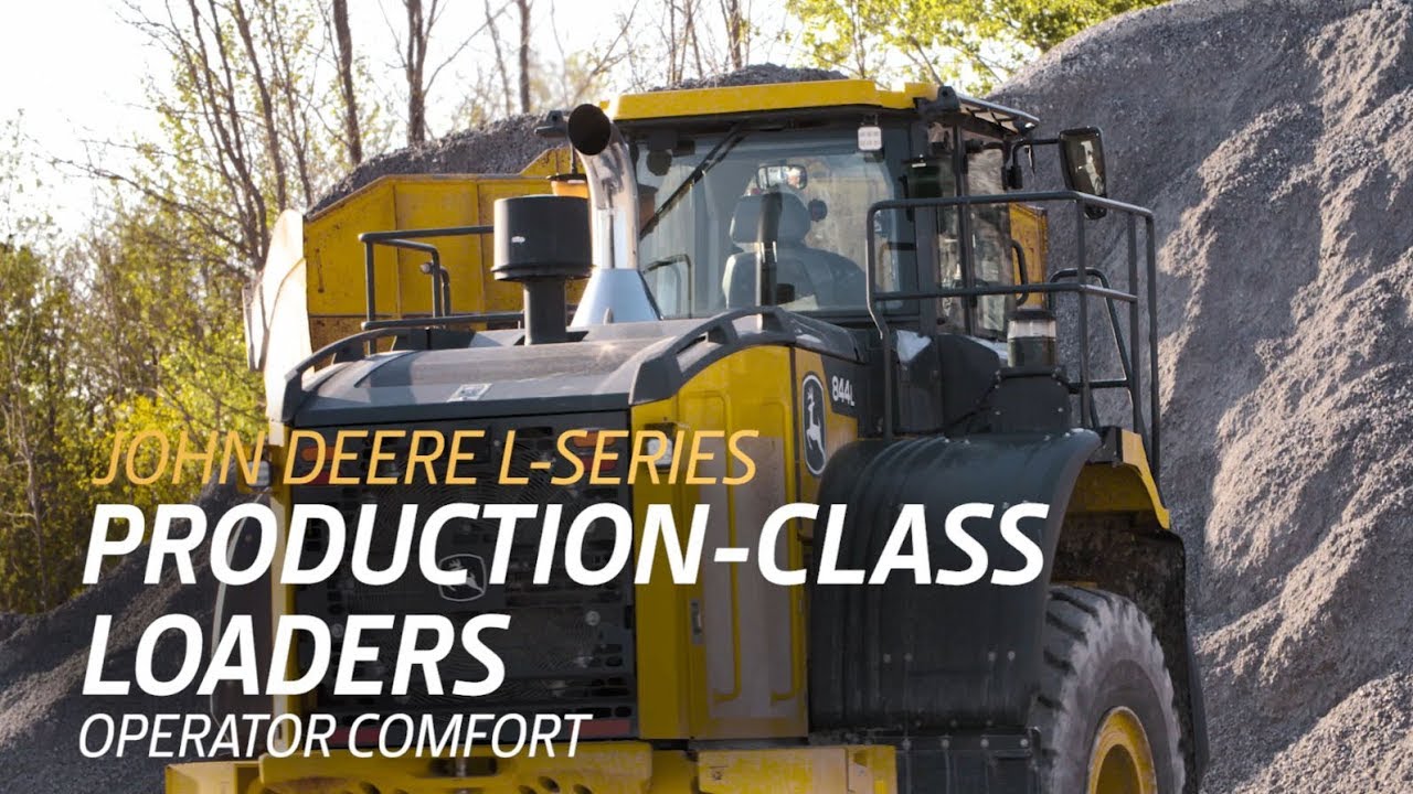 Operator Comfort | John Deere L-Series Production-Class Wheel Loaders ...
