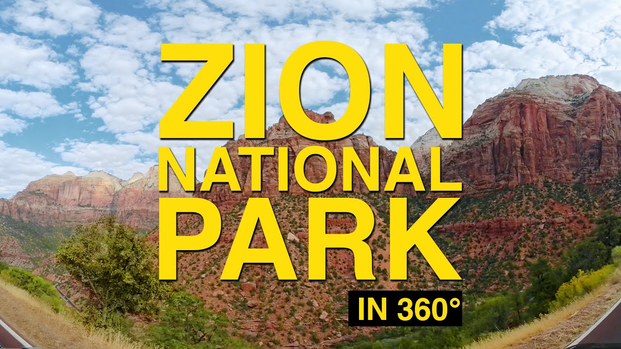 Drive Through Zion National Park - West Entrance to East Entrance in ...