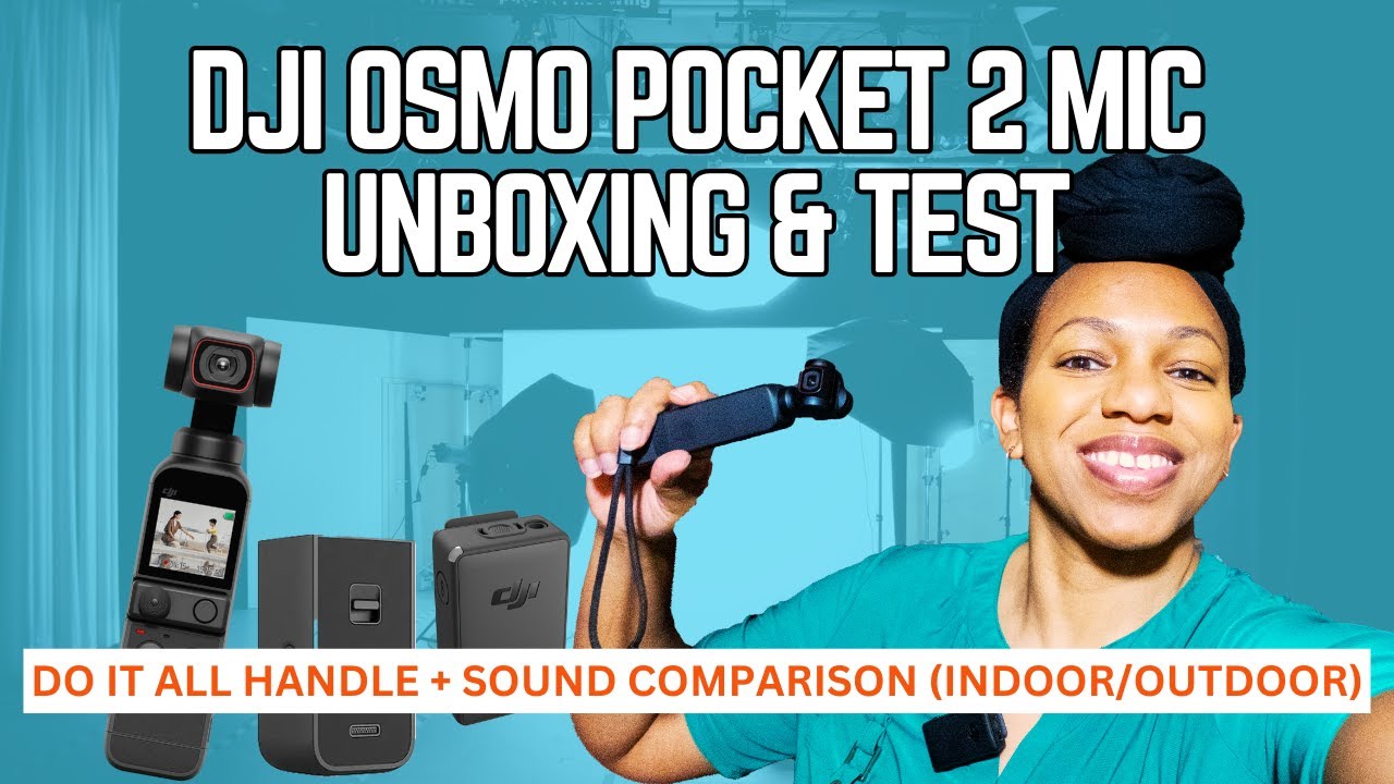 DJI Osmo Pocket 2 Mic Unboxing & Test: Do It All Handle + Sound ...
