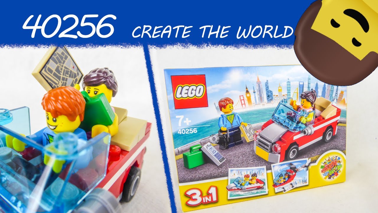 LEGO 40256 CREATE THE WORLD 3w1 / KBL - YouTube