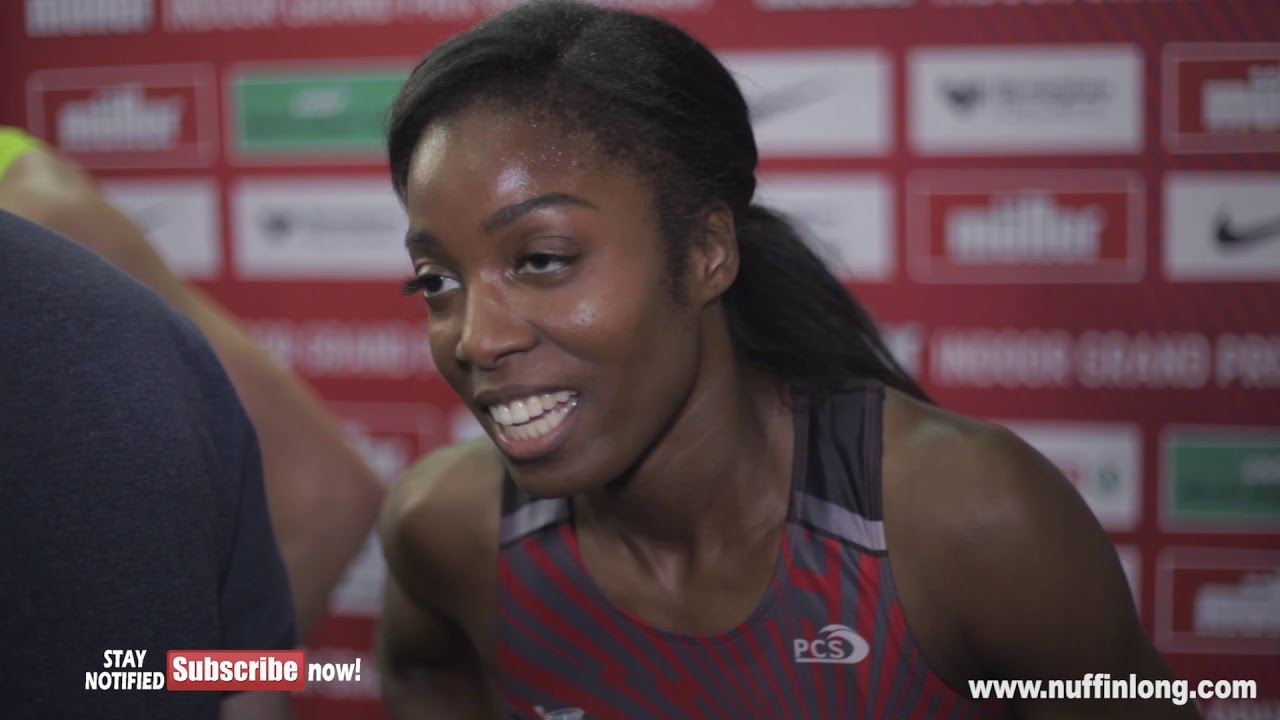 EVONNE BRITTON SAYS SHE CAN GO FASTER AFTER WINNING THE MULLER INDOOR ...