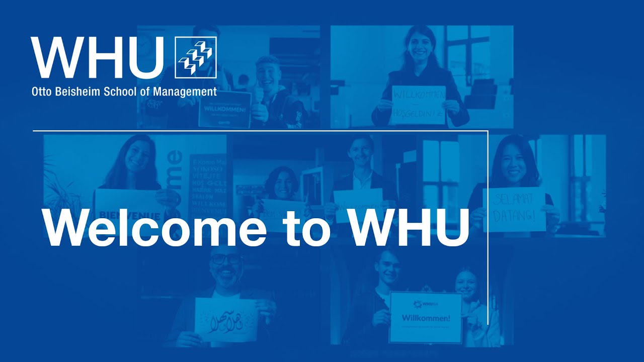 Welcome to WHU | Greetings from the WHU Community - YouTube