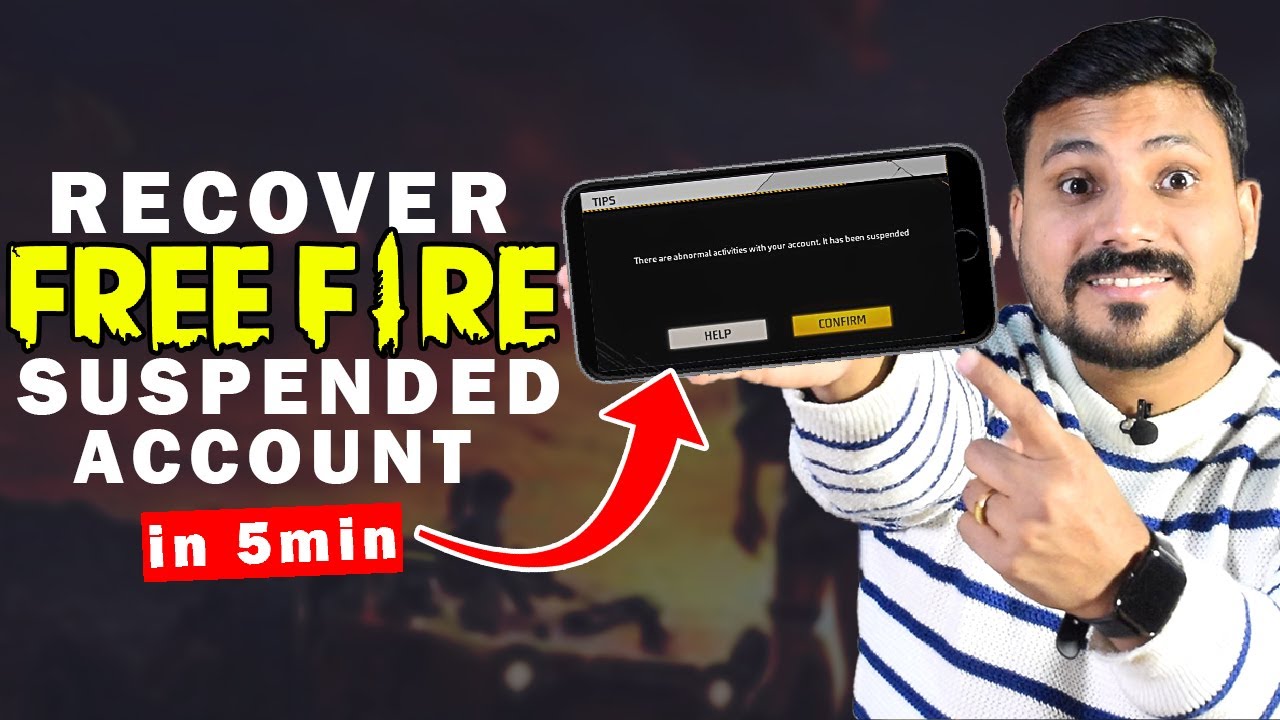 Recover Suspended Free Fire Account and Device | Free Fire Account ...
