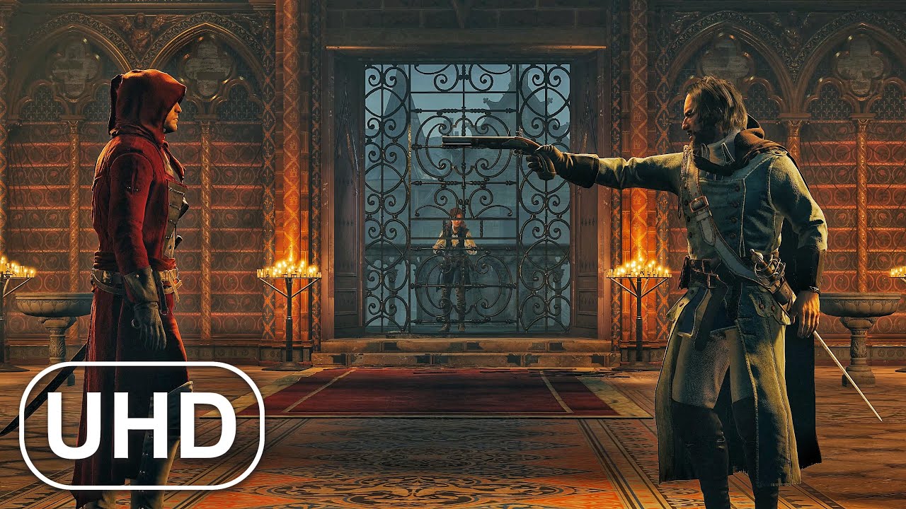 Confrontation | Assassin's Creed Unity Ultimate 4K ULTRA HD Gameplay ...