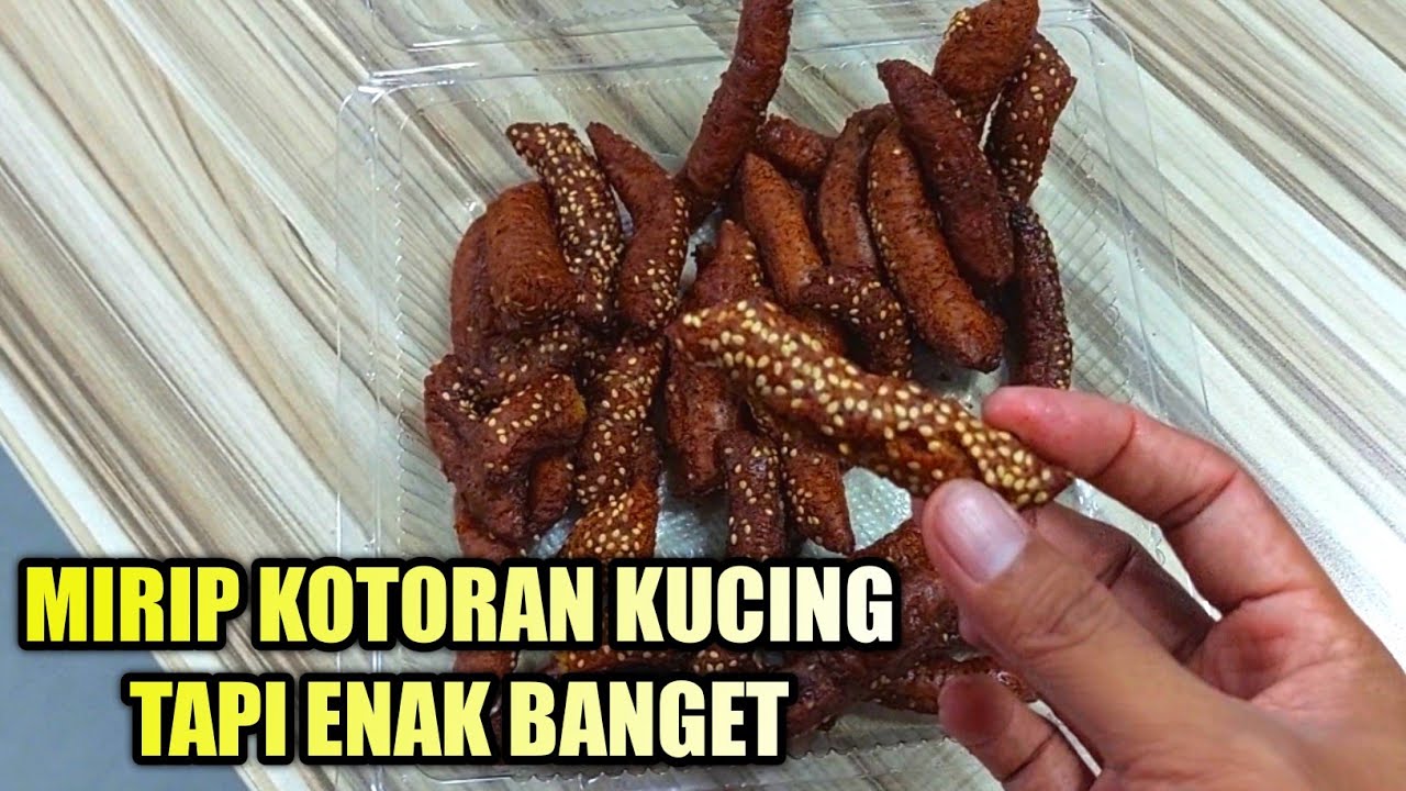 Uniknya Kue ini, Bentuknya Mirip Eek Kucing Tapi Rasanya Dijamin Bikin ...