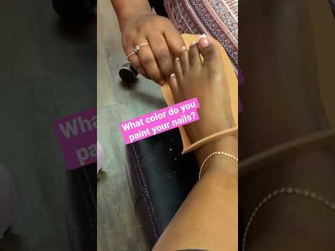 Painting toenails 🎨 #shorts #toenails #frenchtipnails #frenchtips #fyp #subscribe