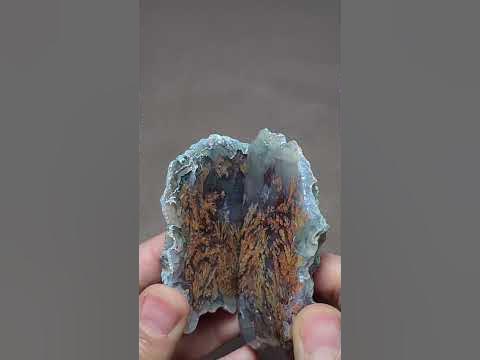 اروع وأجمل منظر😍 حجر عقيق خام خريفي - YouTube