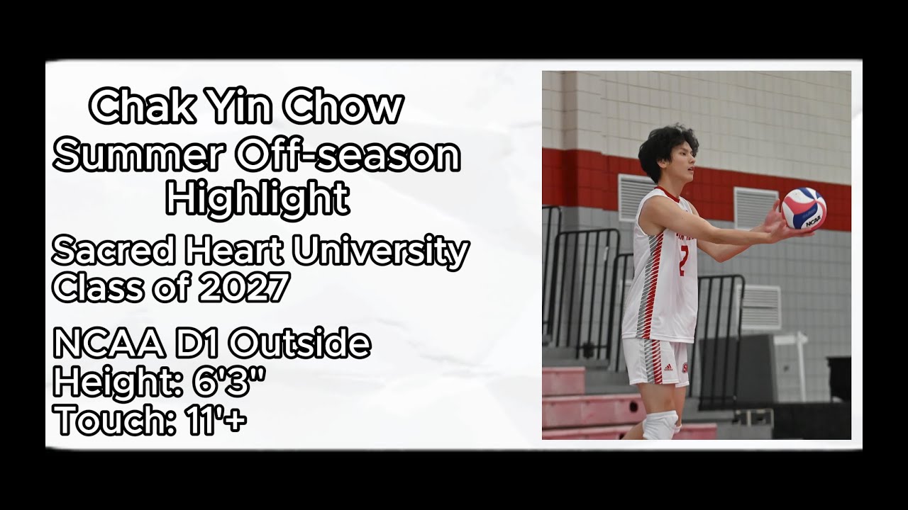 Chak Yin Chow | Outside 6'3" | 2024 Summer Off Season Highlight - YouTube
