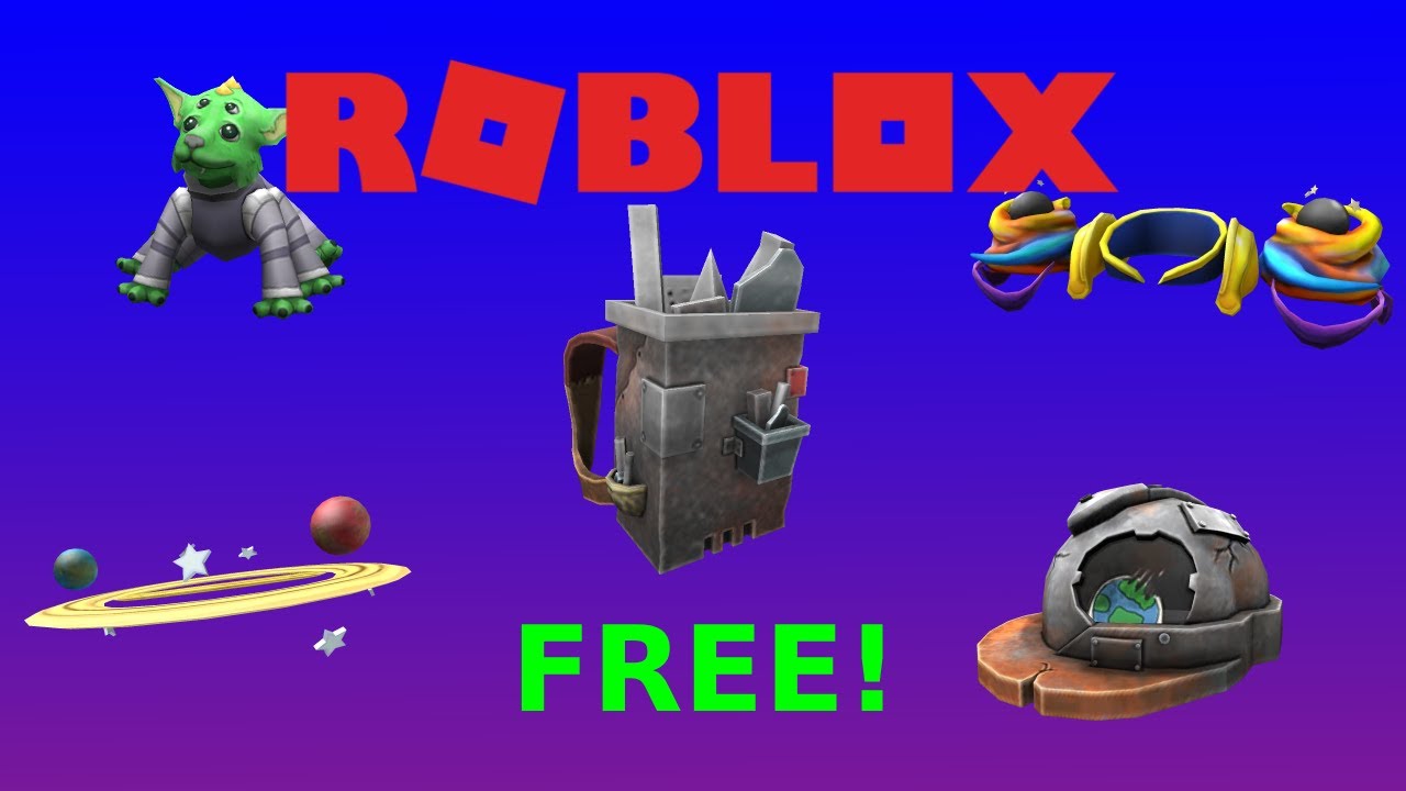 How to get these 6 FREE items - Roblox - YouTube