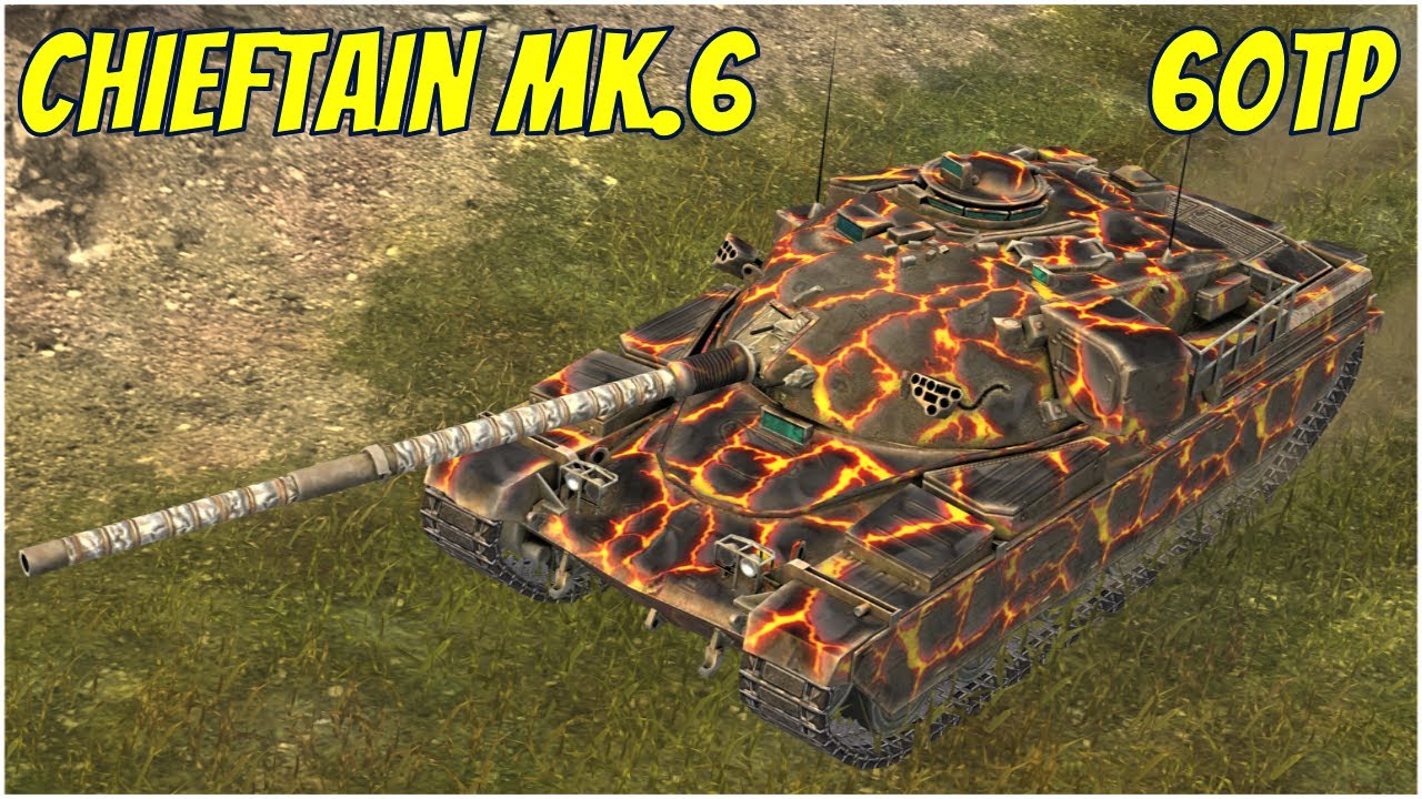 Chieftain MK.6 & 60TP WoT Blitz - YouTube