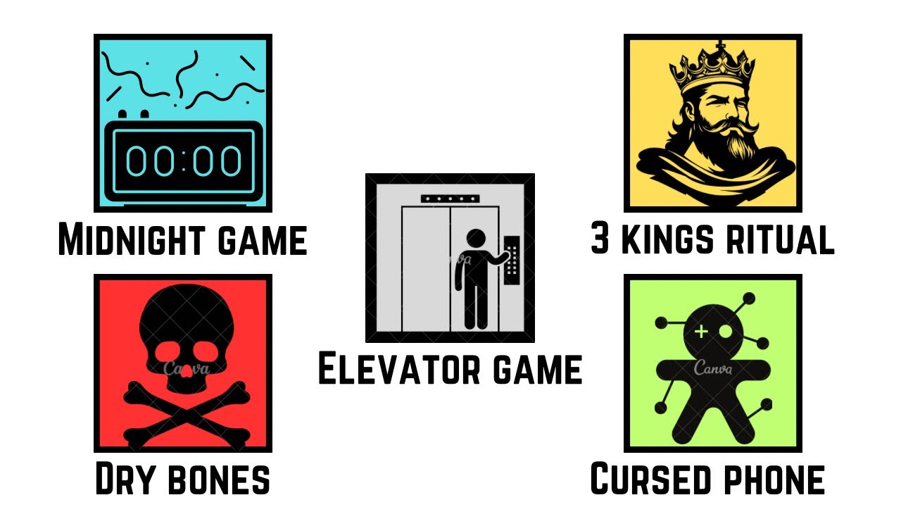 5 CURSED RITUAL GAMES in 10 Minutes - YouTube