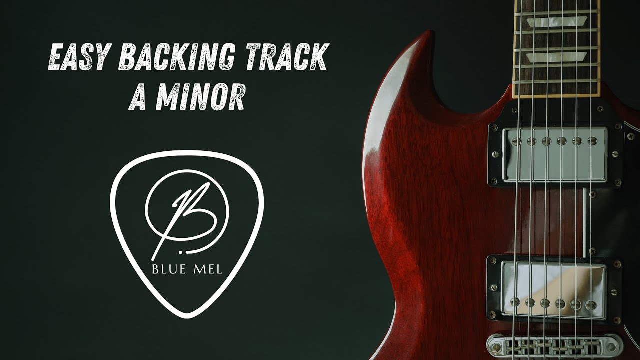 Easy Backing Track A Minor | Jam Backing Track - YouTube