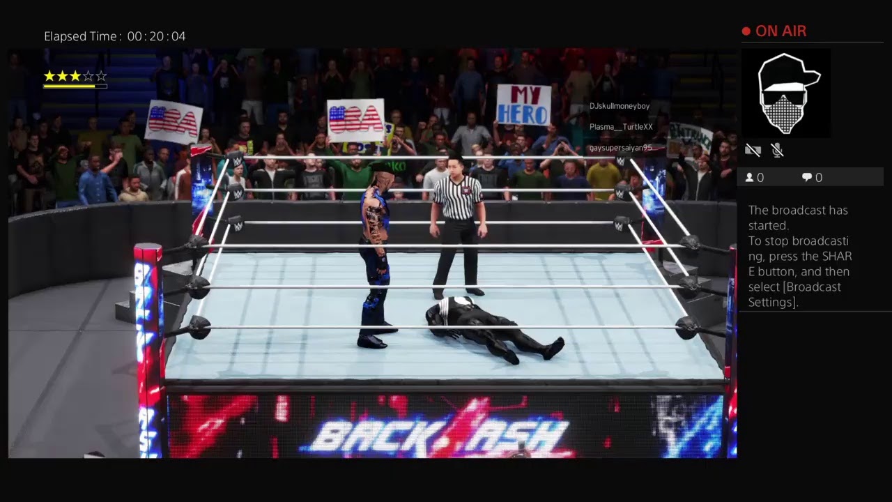 WWE2k20 ps4 gameplay - YouTube