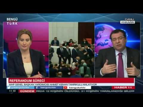 MHP GENEL BAŞKAN YARDIMCISI AHMET KENAN TANRIKULU BENGÜ TÜRK'E KONUK OLDU 23 MART 2017