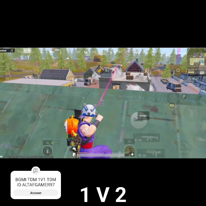 BGMI 1V2 BGMI - YouTube