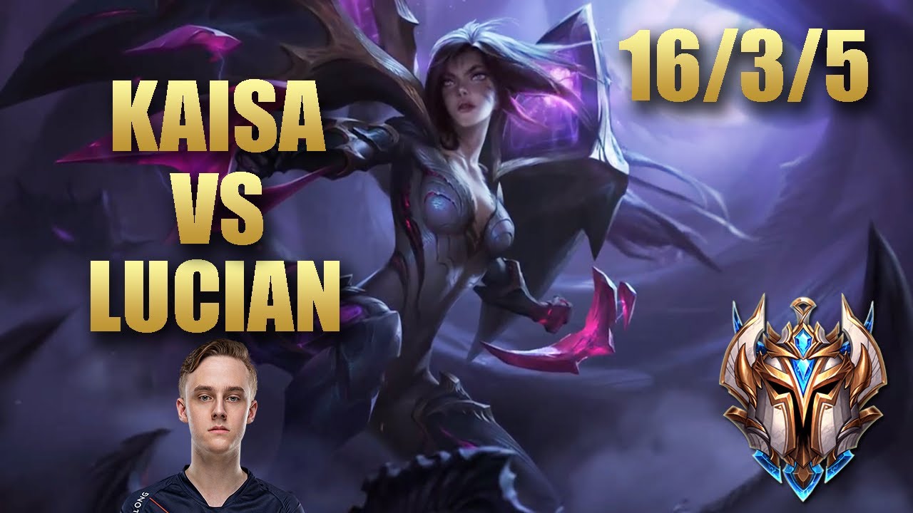 XL Jeskla Kaisa Adc Vs Lucian - KR Challenger Patch 9.20 - YouTube