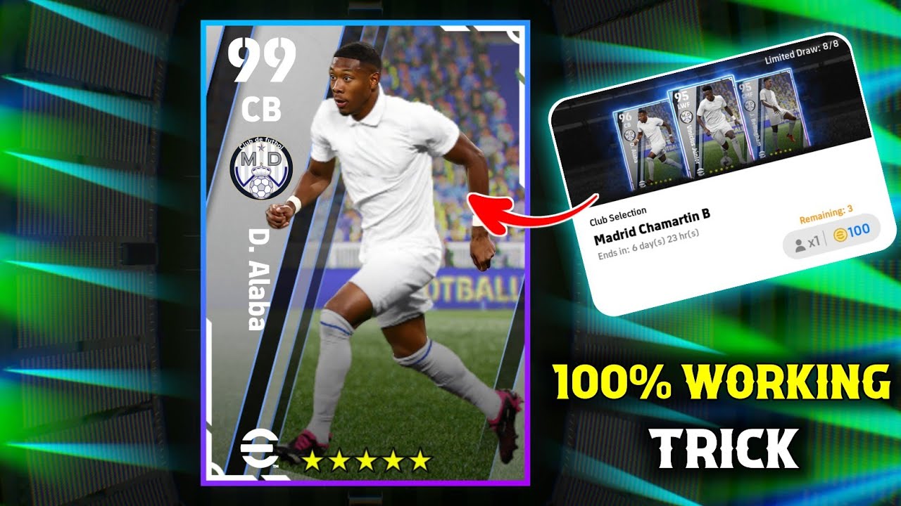 Trick To Get 99 Rated David Alaba From Real Madrid Club Selection ...