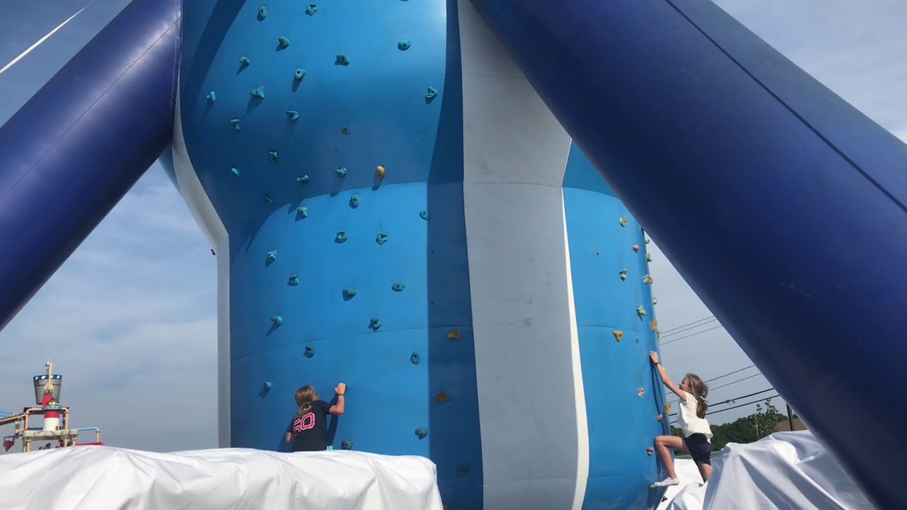 Cape Cod Inflatable Challenge Park - YouTube