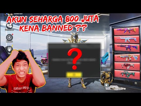 800 MILLION WORTH ACCOUNT GOT BANNED ?? PUBG MOBILE WHAT IS GOING ON . .