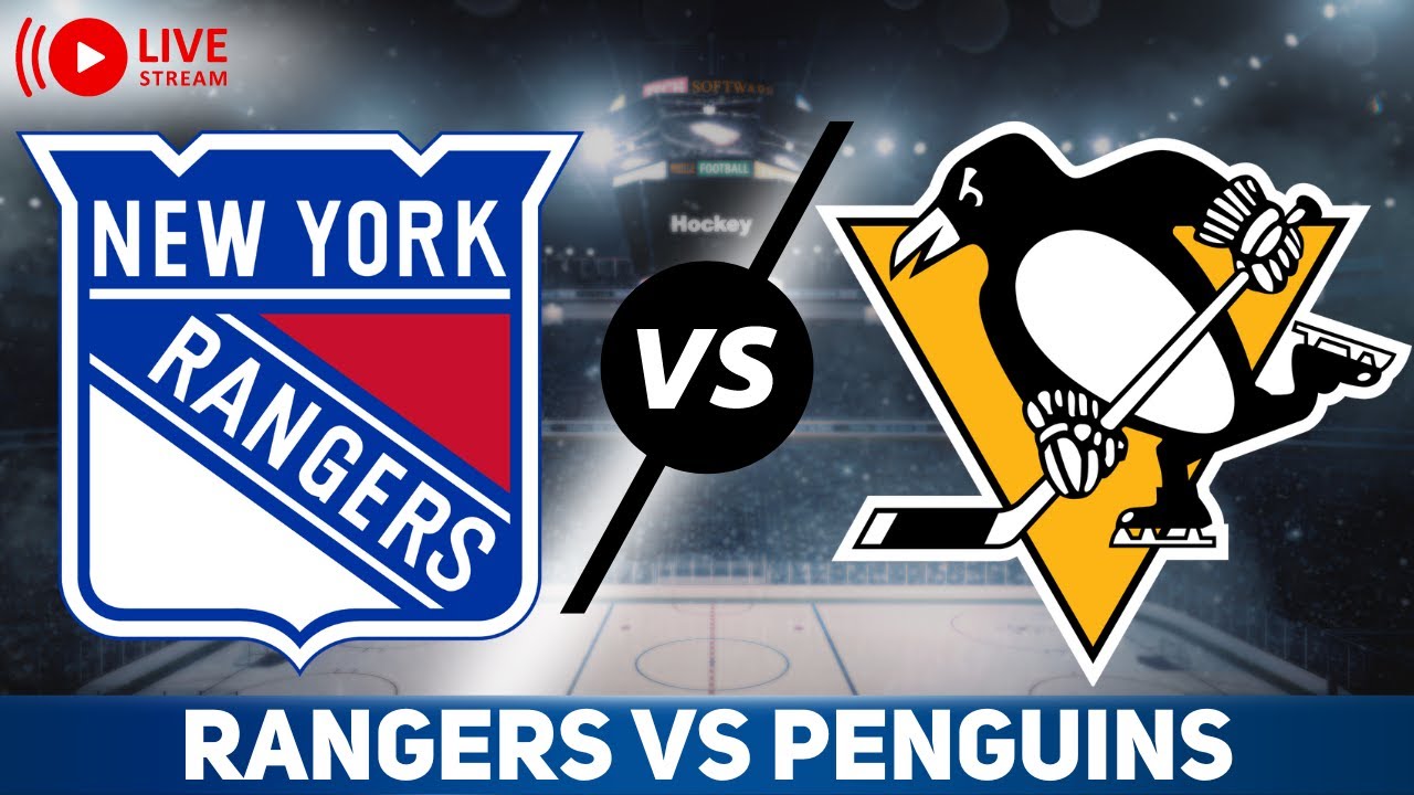 New York Rangers vs Pittsburgh Penguins LIVE GAME REACTION & PLAY-BY ...