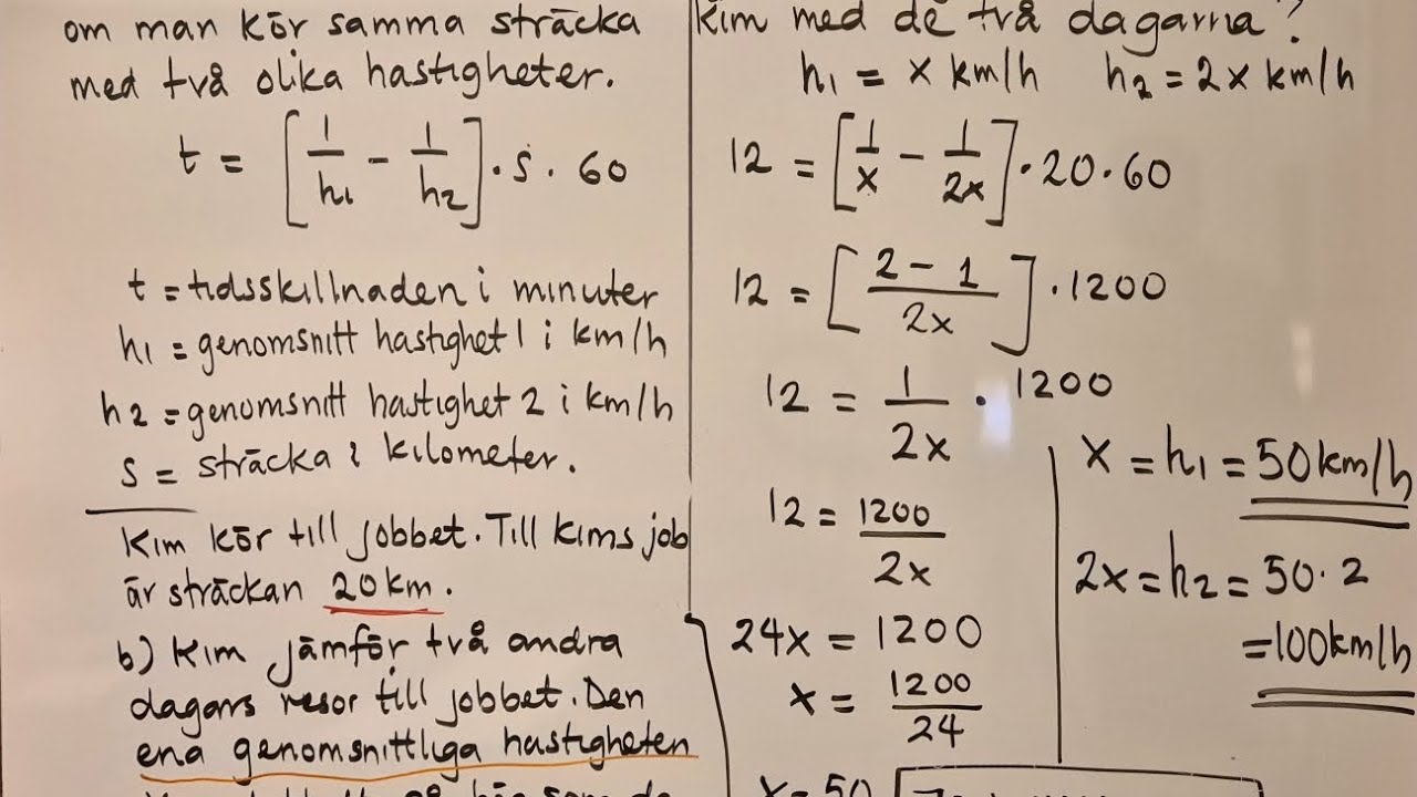 Formel (Del 2 av 2). Matte 1C. NP. Tiktok Live - YouTube