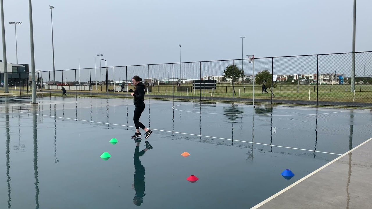 Netball - Solo: Zig zags - YouTube